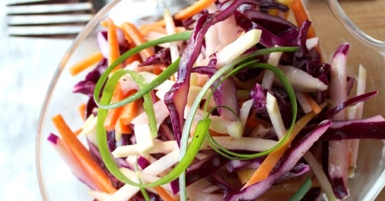 Kohlrabi Slaw — Hungry Enough To Eat Six