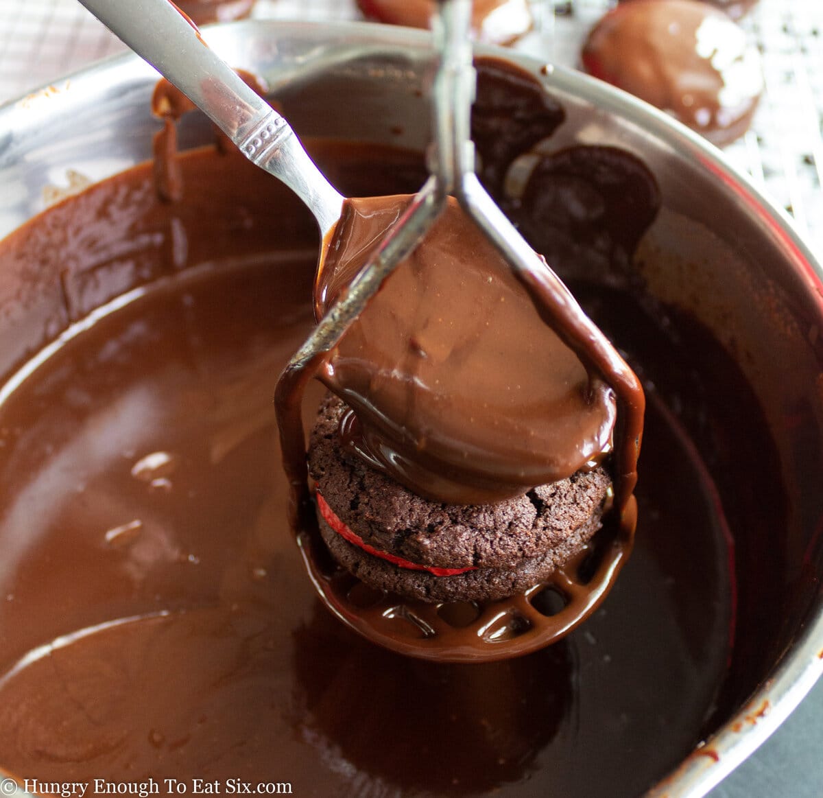 Avengers Black Widow Chocolaty Cookies — Hungry Enough To Eat Six