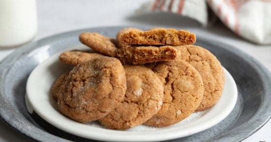 Ginger Cookies, with Candied Ginger — Hungry Enough To Eat Six