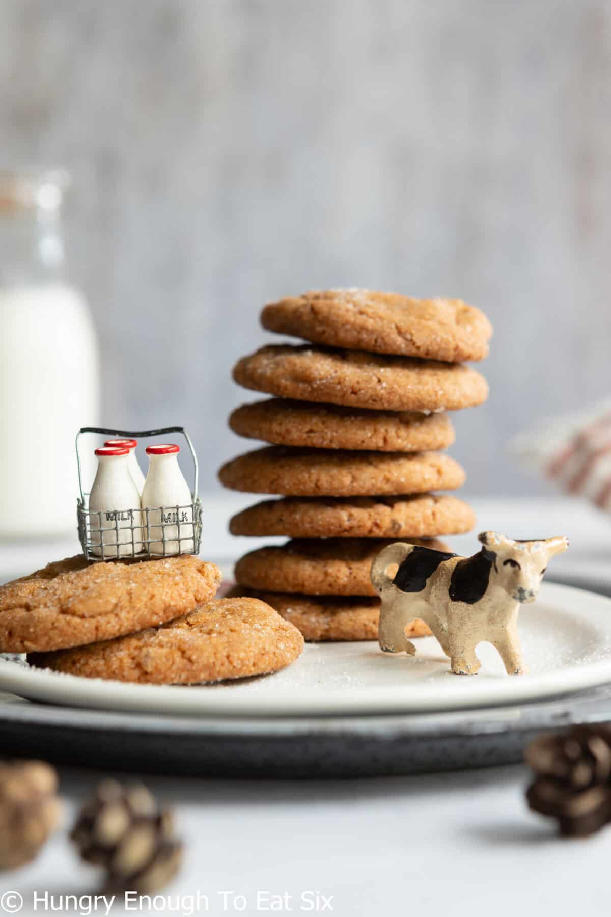 Ginger Cookies, with Candied Ginger — Hungry Enough To Eat Six